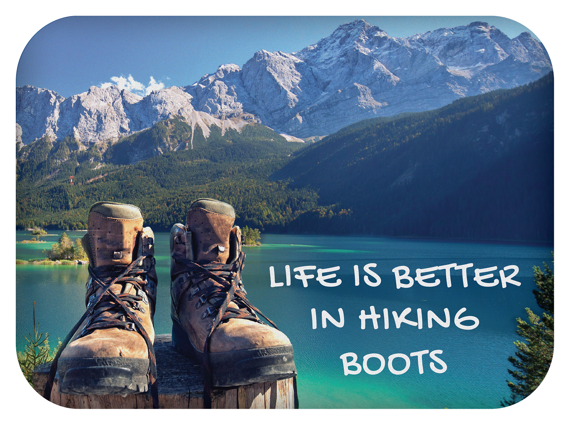 Everyone Loves Buttons Hiking Boots Souvenir Magnet | Bass Pro Shops